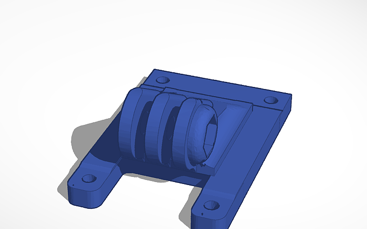 3D design Gopro mount for QAV-R 220mm - Tinkercad
