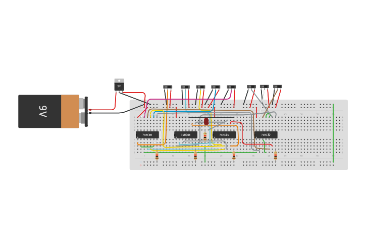 Circuit design Projeto CAV Final | Tinkercad