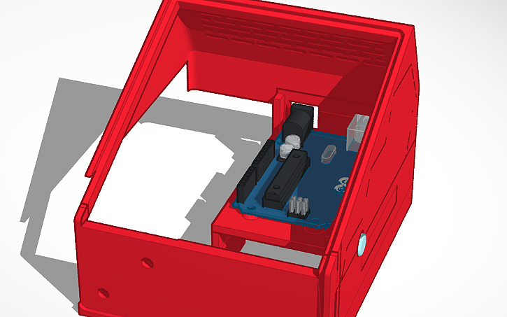 3D design ender 3 lcd arduino case - Tinkercad