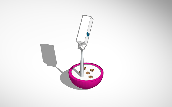 3D design milk statue | Tinkercad
