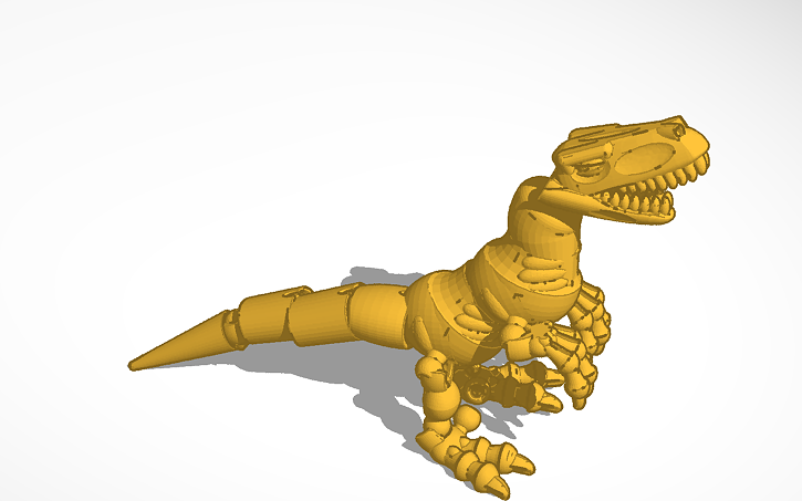 3D design Dinosaur - Tinkercad