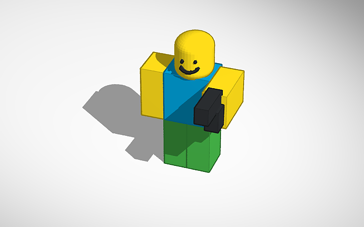 3D design noob roblox 1rst try - Tinkercad