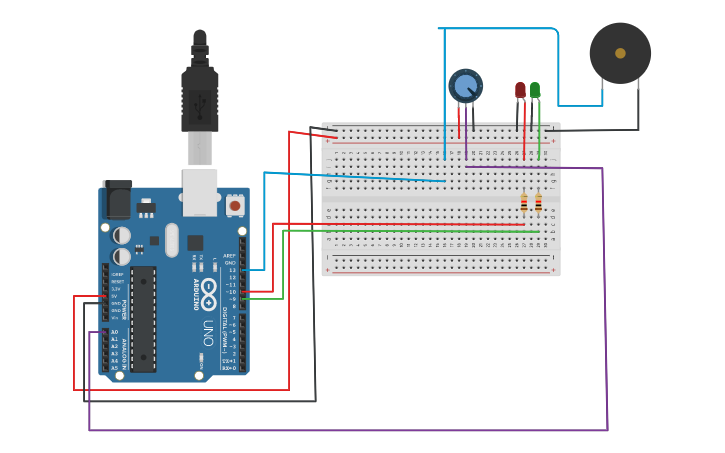 Circuit design Powerful Densor | Tinkercad