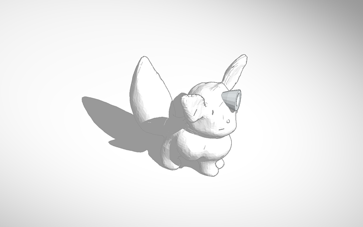 3D design Captain Eevee (Copy of Pokemon-Eevee) | Tinkercad