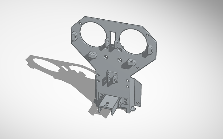 3D design cyberamic head | Tinkercad