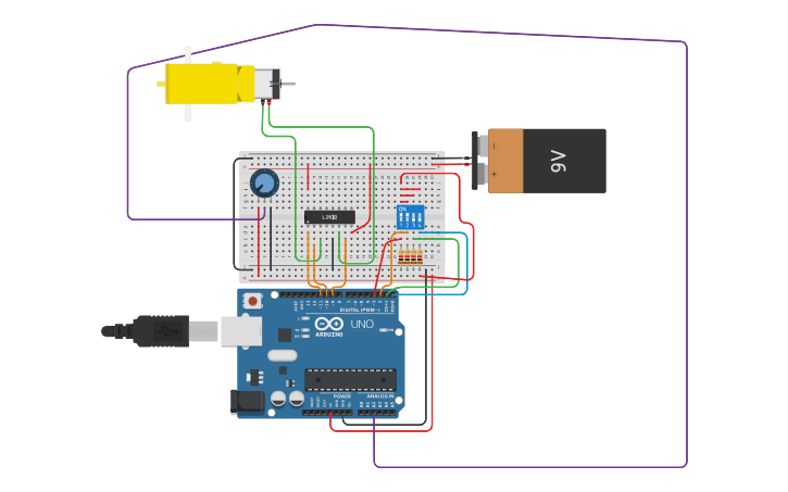 Circuit design 2 DE LAB 4 - Tinkercad