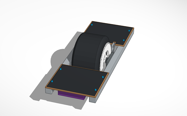 3D design OneWheel Design - Tinkercad