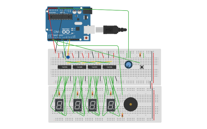 Circuit design Unit 5 Summative | Tinkercad