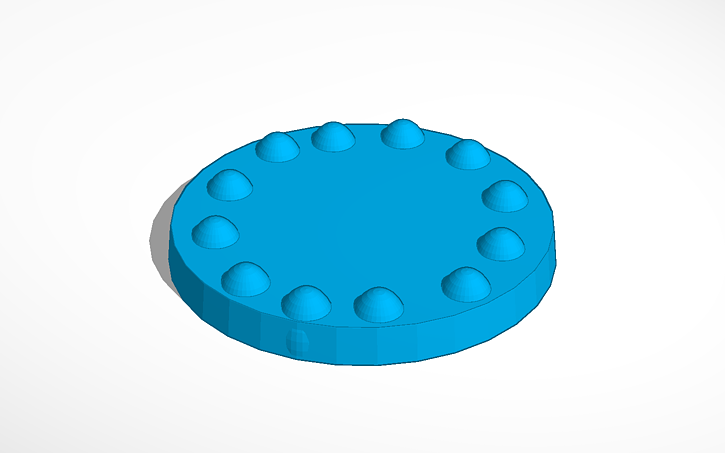 3D design Checkers - Tinkercad