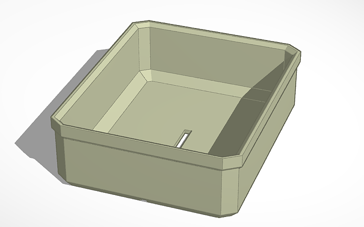 3D design Packout Drawer 1 - Tinkercad