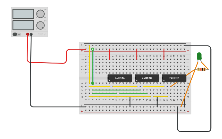 Circuit design TP1_luann | Tinkercad
