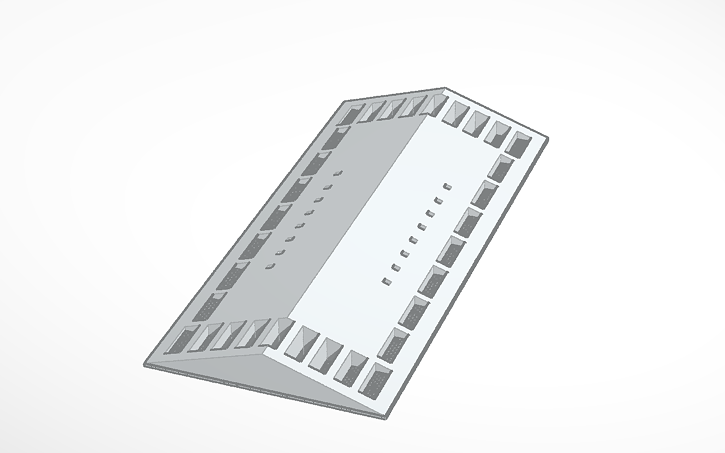 3D design Roof - Tinkercad