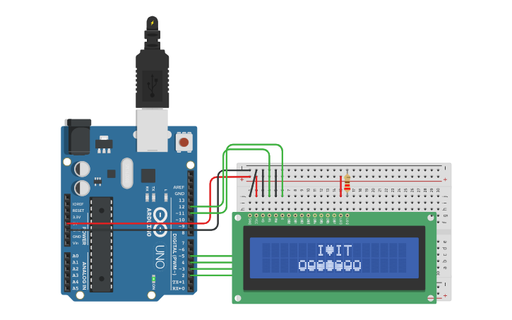 Circuit design Custom font - Tinkercad