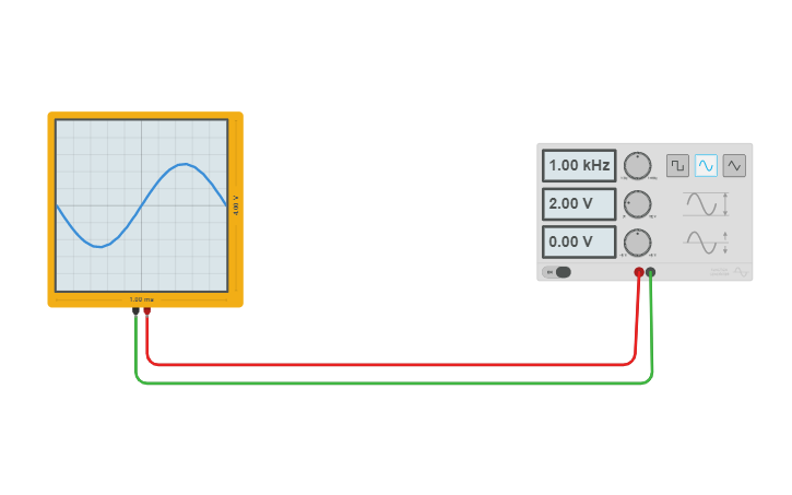 Circuit design EXP.NO.07 SINE | Tinkercad