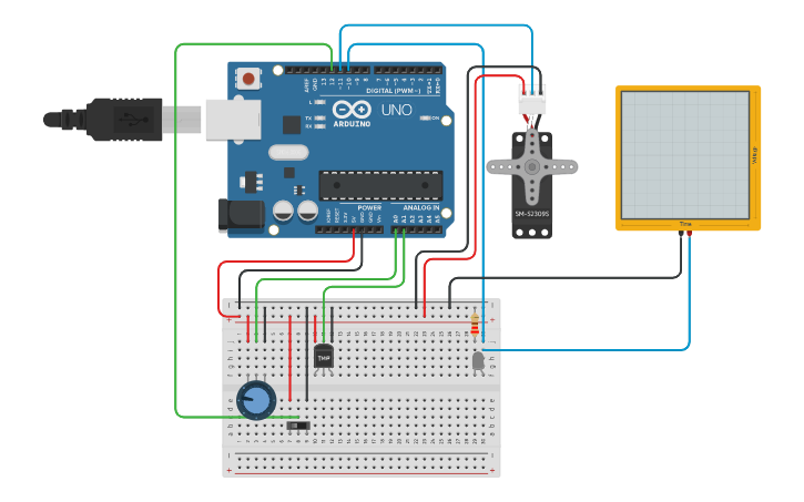 Circuit design Activity3 Sensor circuit_19768481 | Tinkercad