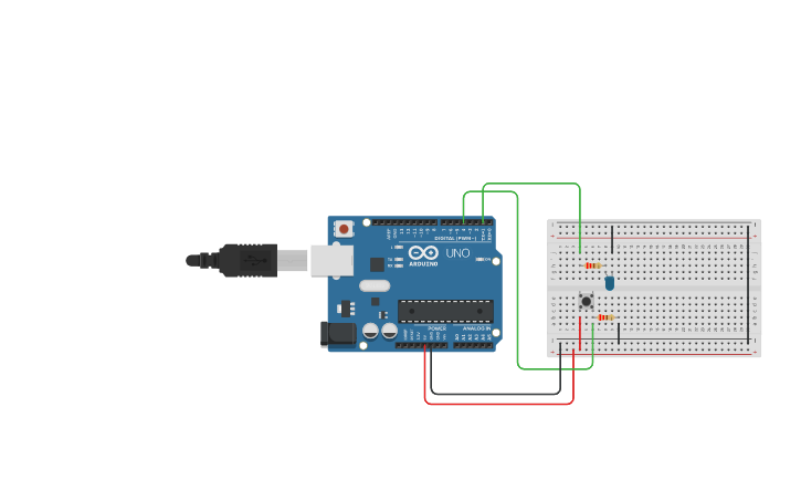 Circuit design PRIMEROS PASOS CON ARDUINO - Tinkercad Circuit design PRIMEROS PASOS CON ARDUINO - Tinkercad