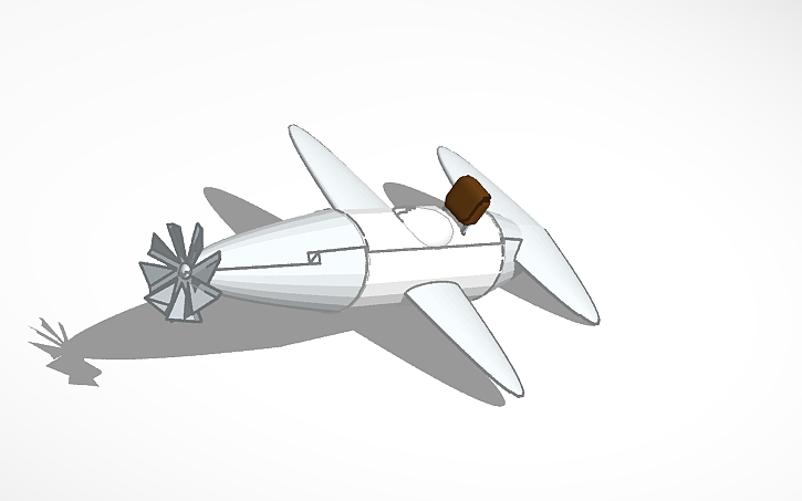3D design simple airplane design | Tinkercad