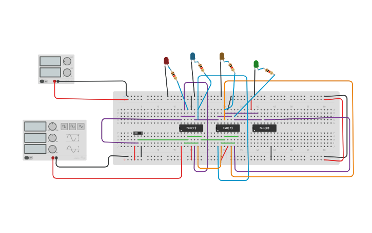 Circuit Design B420018 Mod 12 Asynchronous Counter With J K Flip Flop