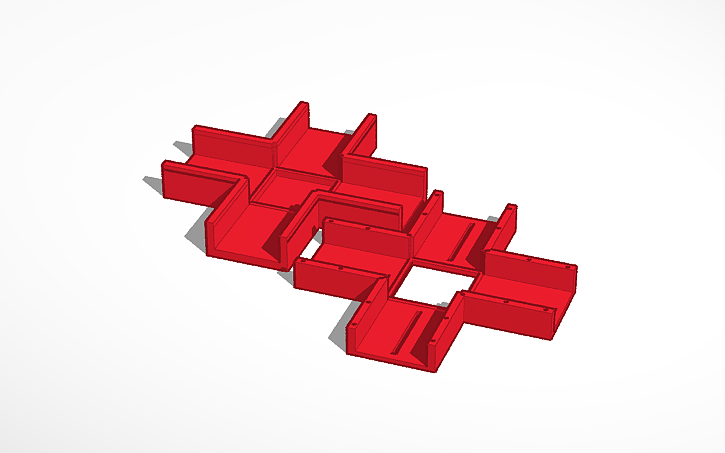 3D design Optical X-cube tunnel | Tinkercad