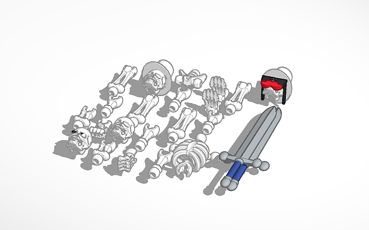 3D design The combining Skele | Tinkercad