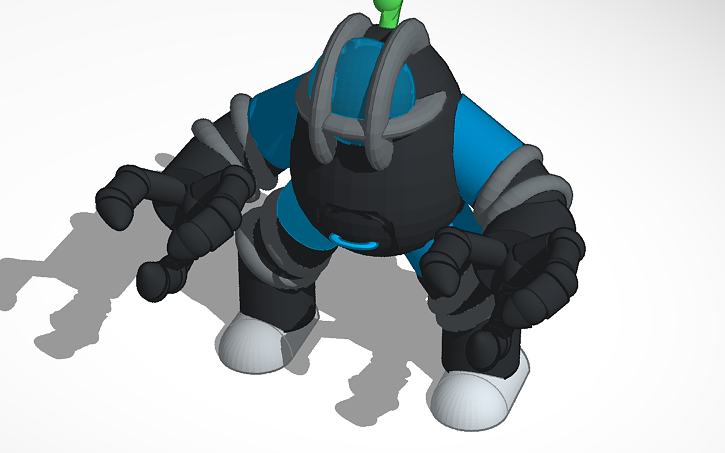 3D design boy meck - Tinkercad