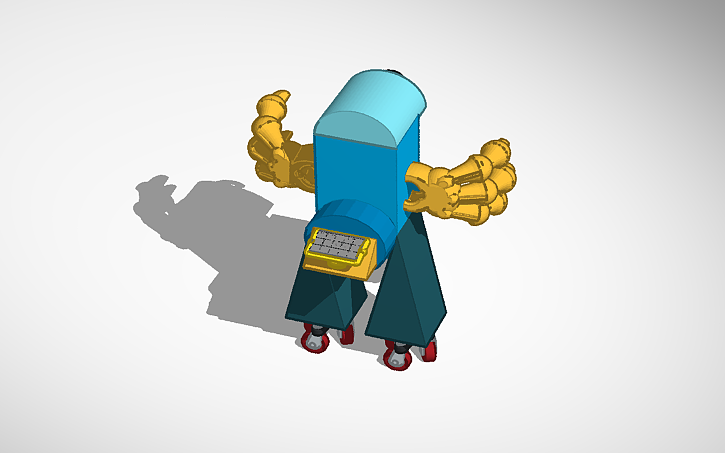3D design Robot - Tinkercad