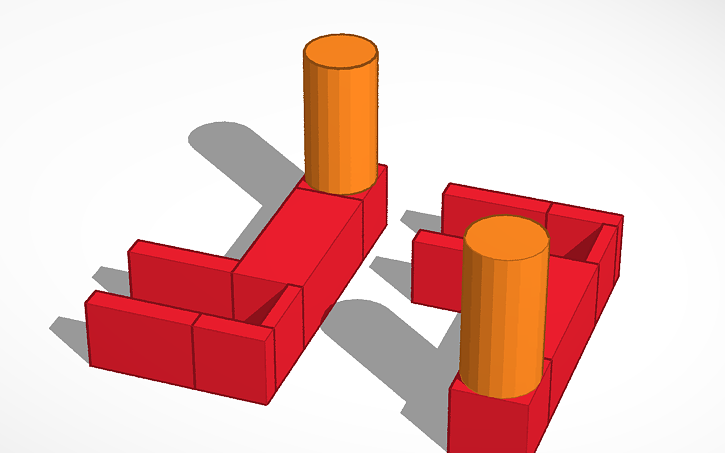 3D design Towel Holder v1 - Tinkercad