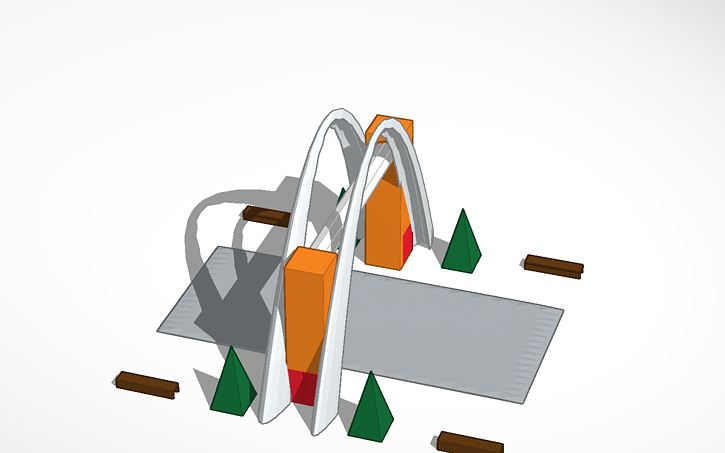 3D design the world's best bridge!!! - Tinkercad