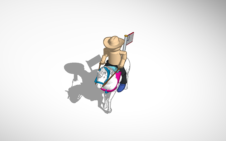 3D design markeice's cowboy | Tinkercad