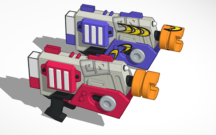 3D design Splatoon 3 Rapid Blaster - Tinkercad