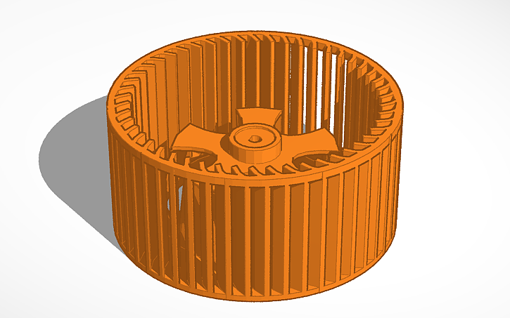 3D design LG Portable AC Blower Fan - Tinkercad