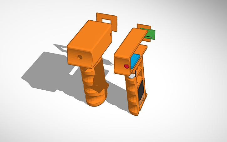 3d Design Electronic Thermometer Tinkercad