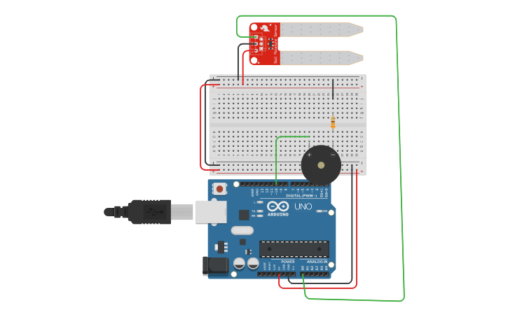 Circuit design 2023 bahar toprak nem sensörü - Tinkercad