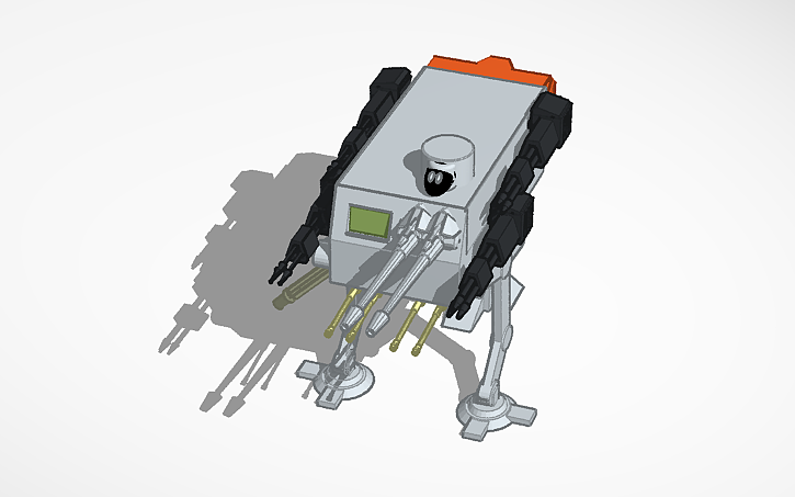 3D design All Terrain ultra-heavy Juggernaut Storm Aggressor Walker ...