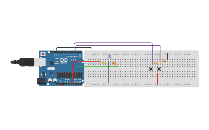 Circuit design two-mode-rgb-led(complete) - Tinkercad