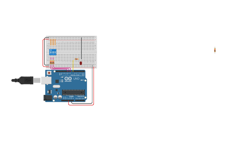 Circuit design TP4.2 - Problema 2 | Tinkercad