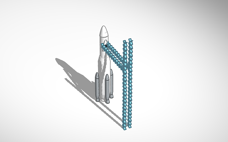 3D design rockets - Tinkercad