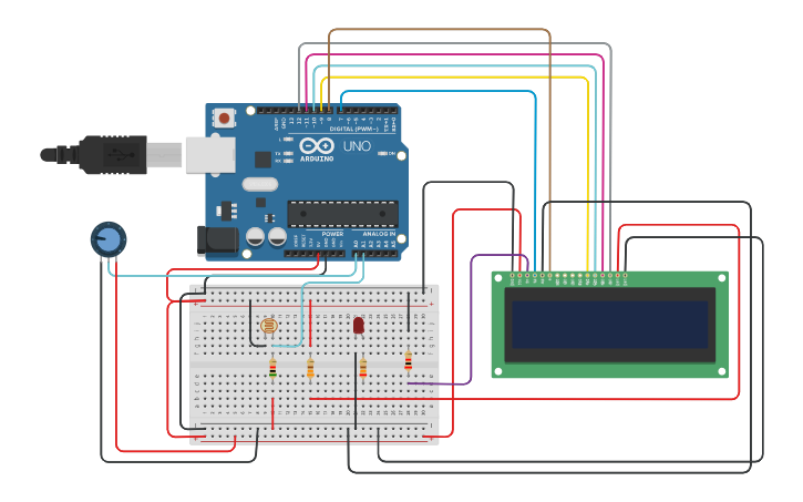 Circuit design Module 6.3.3: Example 9 | Tinkercad