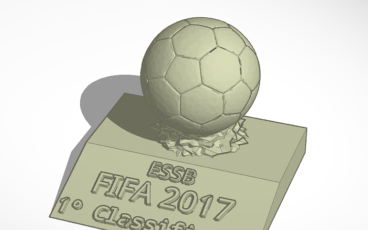 3D design FIFA 2017 - Tinkercad