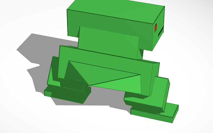 3D design Dinosaur model - Tinkercad