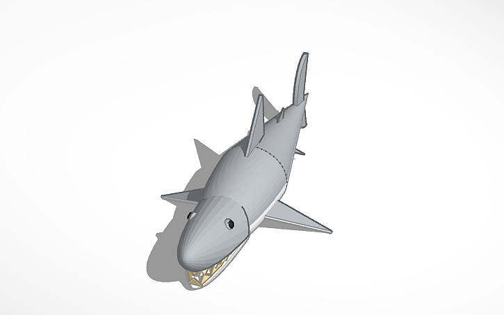 3D design Shark - Tinkercad