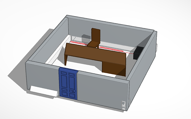 3D design Business work room design | Tinkercad