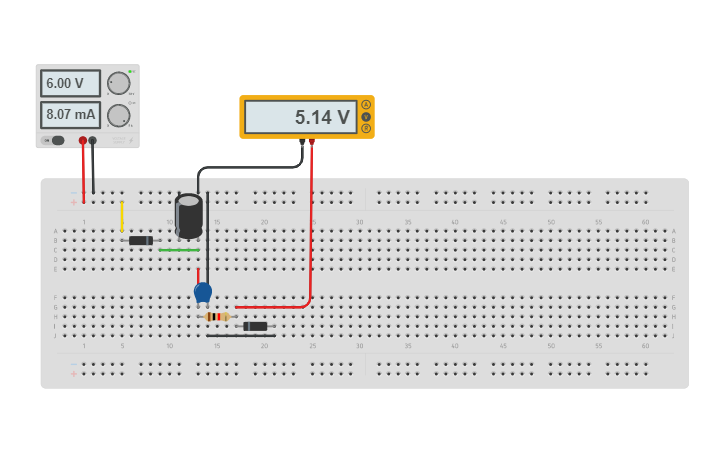Circuit design hand crank - Tinkercad