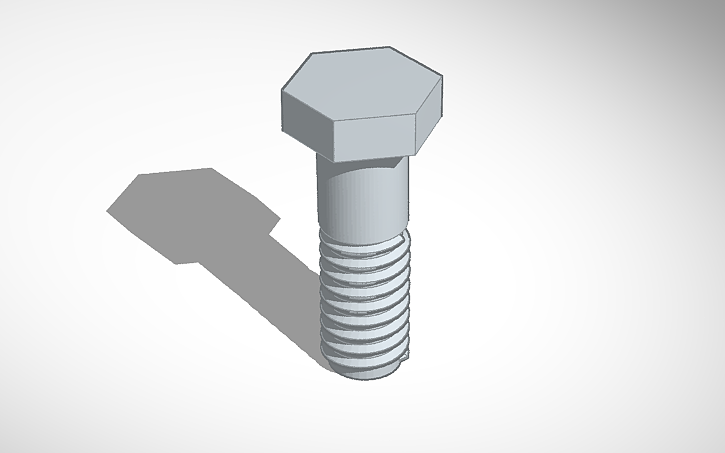 3D design Tornillo - Tinkercad