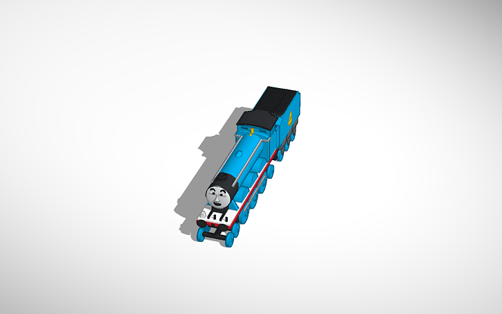 3D design Gordon The Big Blue Engine - Tinkercad