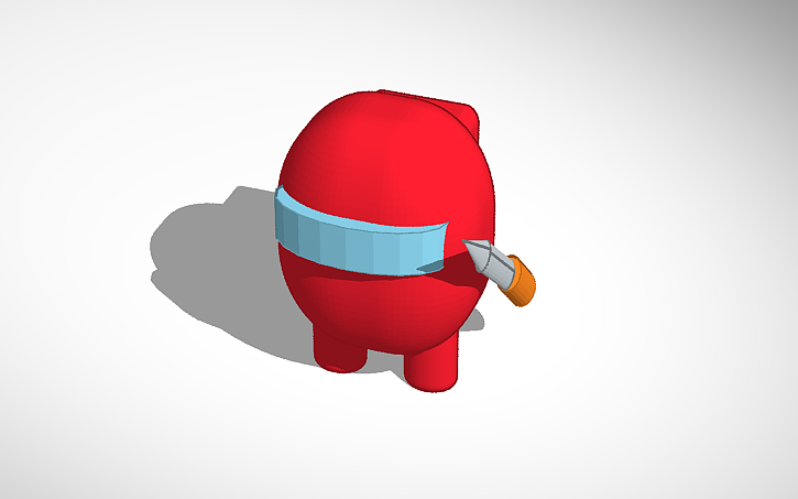 3D design Among us - Tinkercad