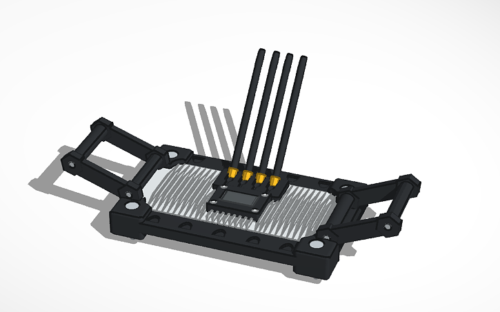 3D design Mute Jammer - Tinkercad