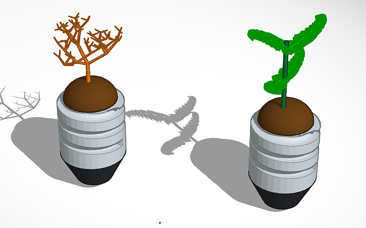3D design plants - Tinkercad
