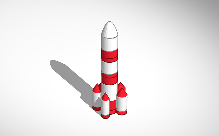 3D design POLAR SATELLITE LAUNCHER - Tinkercad
