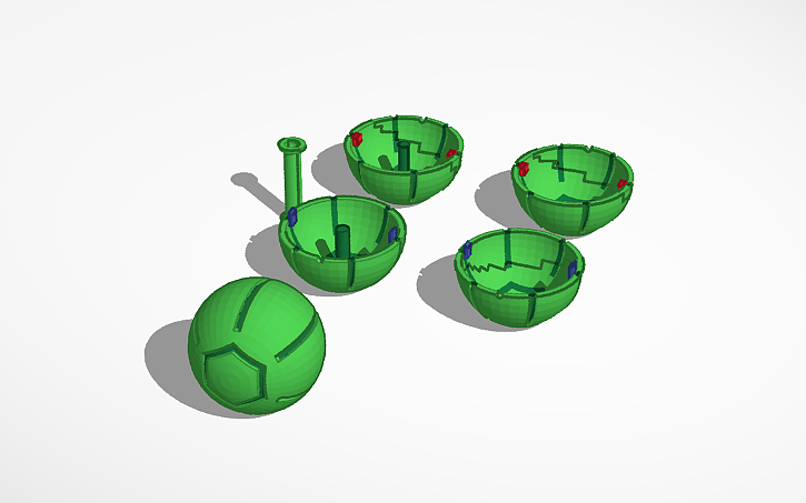 3D design Steel Ball (and yoyo ver) - Tinkercad